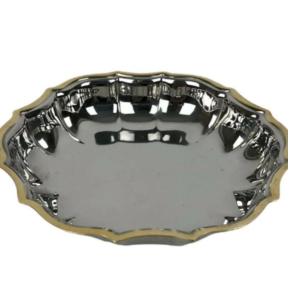 Oneida | Dining | Vintage Oneida 88 Stainless Steel Bon Bon Plate ...